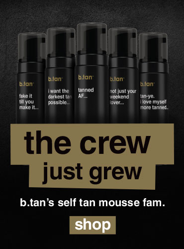 tanning everyday humans... temporarily | b.tan